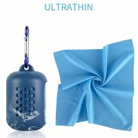 China custom pattern logo microfiber ice towel for sale