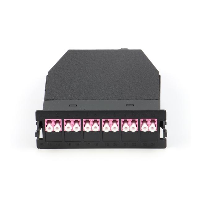 24 Cores MPO MTP Optic Patch Panel Module Cassette For Data Center 0
