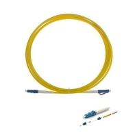 China LC UPC to LC UPC Single Mode OS2 Fiber Patch Cable 3.0mm LSZH with ≤0.3dB Insertion Loss for sale