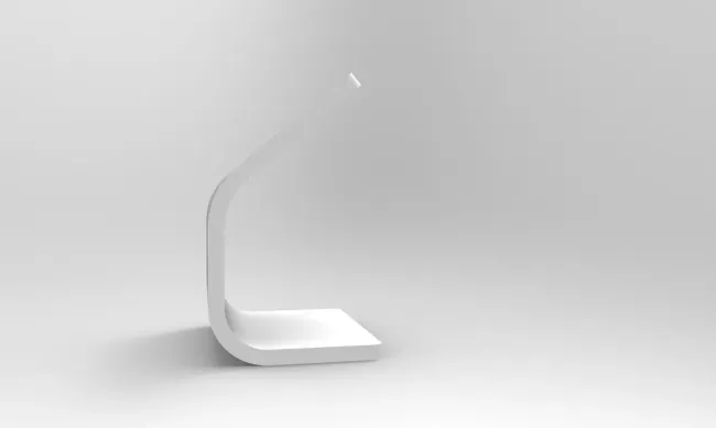 Customized touch screen kiosk in use