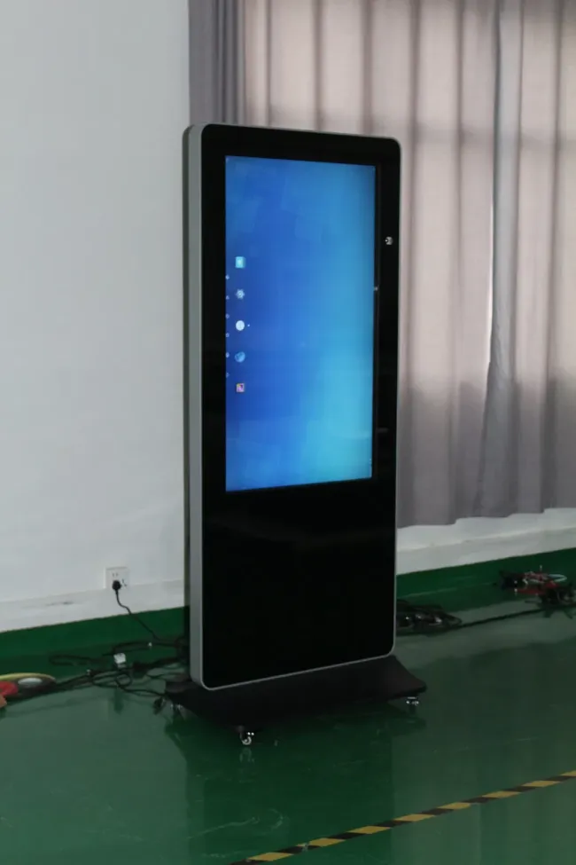 49-inch Touch Screen Kiosk display example