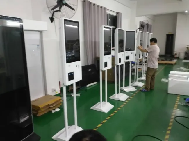 32-inch payment kiosk front view