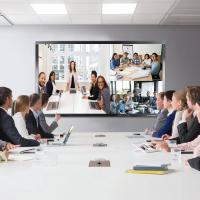 China 75 Inch Multi Touch Digital Signage UHD Smart Whiteboard Interactive for sale