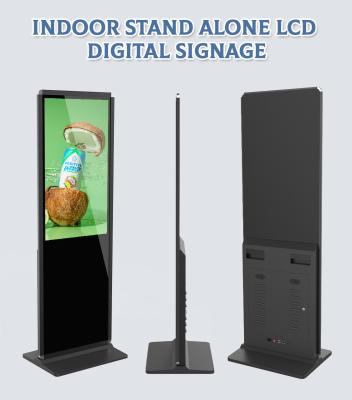 China FHD UHD LCD Digital Display Screens Metal Case SPCC Touch Screen Advertising Kiosk for sale