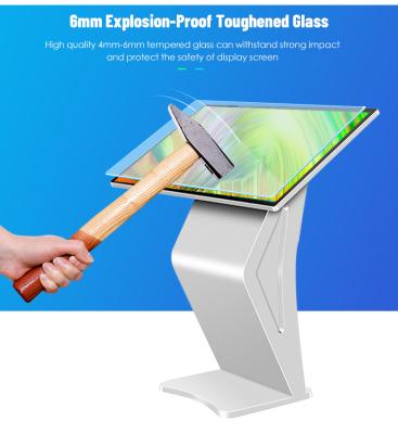 Cina video interattivo dell'interno a 55 pollici di Android Smart del chiosco di informazioni di 19 32 43 49 Digital in vendita