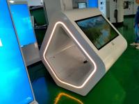 China Win10 Linux 55inch Interactive Digital Kiosk Customized Cube Design for sale
