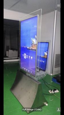 Cina TFT-LCD segnaletica digitale unilaterale Zic corpo in acciaio rivestito con sistema di raffreddamento aria condizionata in vendita
