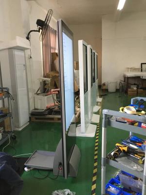 China 43 Inch Touch Screen Kiosk with 1920x1080 Resolution and 400CD/M2 Brightness for sale