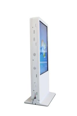 China 55inch Double Sided Touch Screen Kiosk with 1920x1080 Resolution for sale