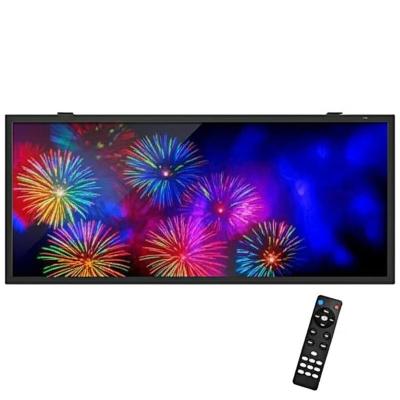 China 88inch Customized Bar LCD Poster with USB Interface and Remote Control for Digital Signage for sale