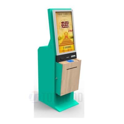 Cina Luminosità dei pidocchi del chiosco 350 di pagamento di self service della Banca con la stampante termica in vendita