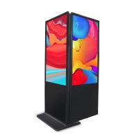 China Interactive Multi Touch Digital Signage Indoor Double Sides Wide Viewing Angle for sale