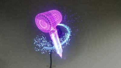 China 672 Lamp Bead 3d Image Projection Hologram , Hologram Advertising Display 5V 15A for sale