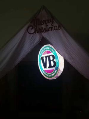 China 672 Lamp Bead 3d Image Projection Hologram , Hologram Advertising Display 5V 15A for sale