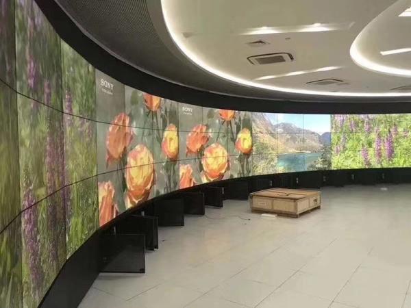 Video parete dell'incastonatura ultra stretta dell'interno, parete del contrassegno di Digital video per il centro del CCTV