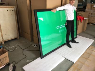 Cina pixel LCD del contrassegno 0.284mm di Digital di pubblicità di 400cd/m2 3840*2160 in vendita