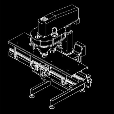 China Salt powder packing 2 filler powder weighing filling machine for sale
