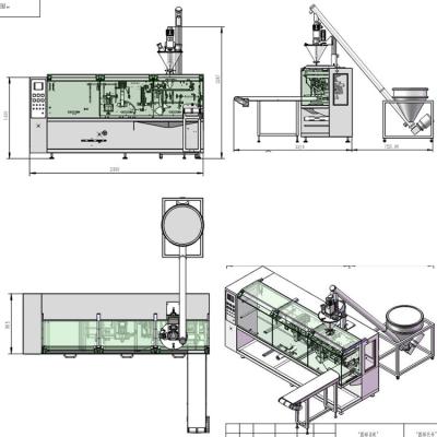 China Horizontal machine packing ice cream masala packing machine for sale