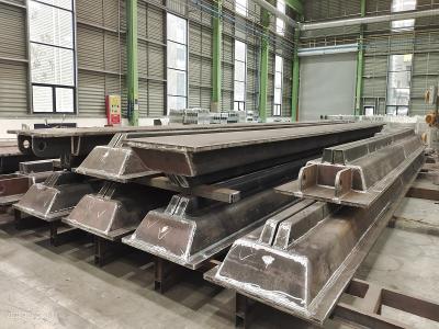 China Weather Resistance Custom Steel Fabrication AISC ASTM Standard For Rail for sale