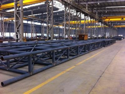 China Customized Steel Roof Truss Systems Fire Resistant For Stadium Structures for sale