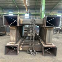 China Metal Structural Components Bridge Heavy Steel Fabrication Processing Bridge Pier for sale