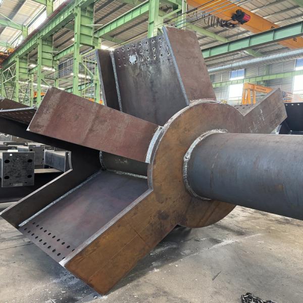 Quality A36 S275 Steel Pipe Column Heavy Steel Fabrication OEM Machinery for sale