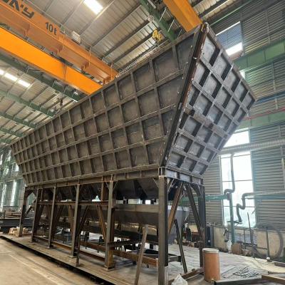China Pre Assembly Heavy Steel Fabrication For Cement Kiln Dust CKD Silo Processing for sale