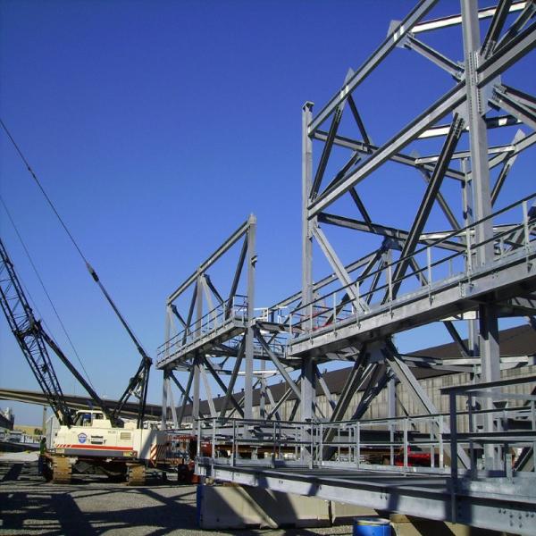 Quality Multi Story Equipment Platform Steel Frame Structure With Painting HDG Surface Treatment for sale