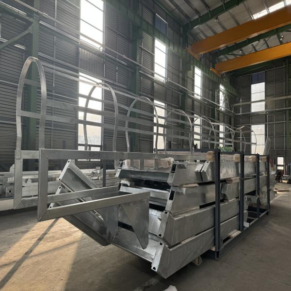 Quality Galvanized Steel Ladder Processing Structural Steel Fabrication Q235B Q355B A36 S275 for sale