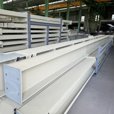 China Customized Steel Structure Workshop H Type Steel Girder Painted Galvanized for sale