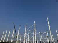 China Modular Construction Pre Engineered H Section Steel Structure Workshop For Industrial Facilities for sale