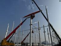 China Modular Construction Pre Engineered H Section Steel Structure Workshop For Industrial Facilities for sale