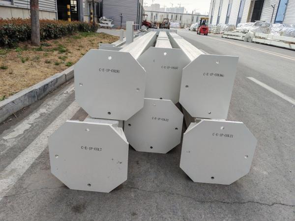 Quality Painting HDG Steel Structure Workshop Precision Engineering For Modern Construction for sale