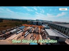 en1090 qualified customized welded h beam with shear studs for composite steel structure
