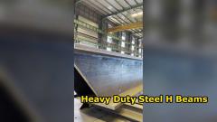 Heavy steel H beam assembly