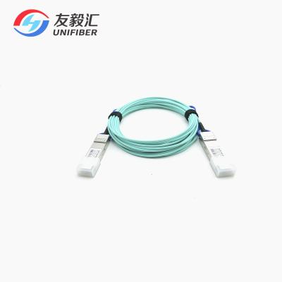 China 40G QSFP+ Active Optical Cables OM3 5M For Data Center UL Certification for sale