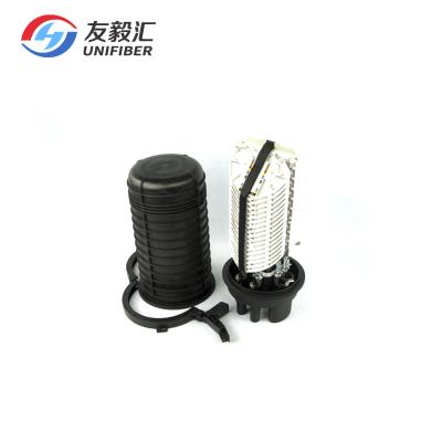 China 408 Core Wall / Pole Mounted Dome Fiber Splice Closure Mechanical Seal IP68 for sale