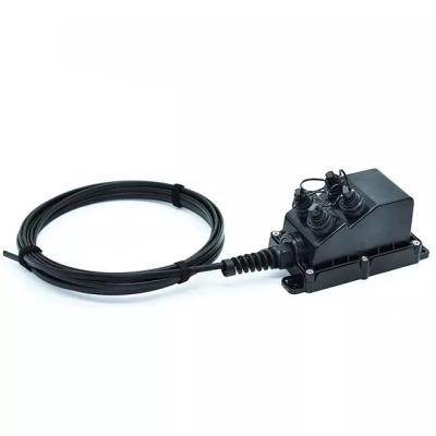China 4 Ports Corning Optitap Mst Box Dielectric Flat Drop 100ft Tail for sale