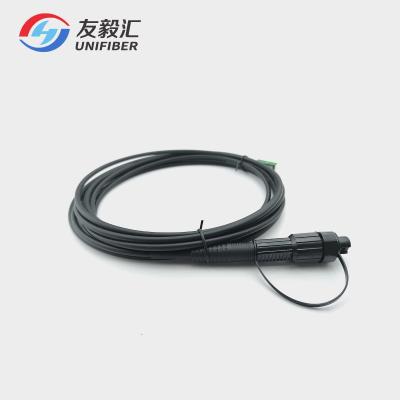 Cina Huawei Mini Sc To Sc / Apc Optical Fiber Drop Cable Pre Connectorized 1-150m For Ftth in vendita