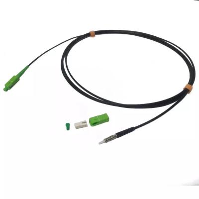 Chine SC/APC Field Shield Pushable Fiber Cable Assembly Tool Less Installation à vendre