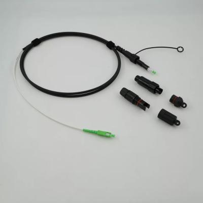 Chine Pre Connectorized TW Hybrid Fast Connector IP Mini SC Optical H Connector Compatible à vendre