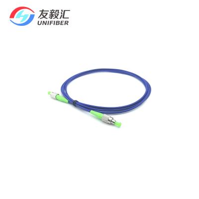 Cina Cavo patch in fibra corazzata per interni FC/APC-FC/APC monomodale OFNR 1 m blu in vendita