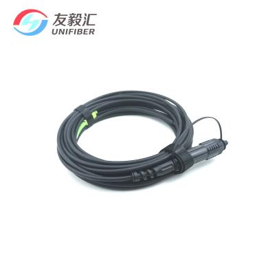 Cina Cavo di derivazione pre-connettorizzato esterno FTTH Connettore rapido ibrido TW Huawei Mini Sc/apc Corning Optitap in vendita