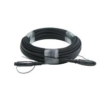 China SST Toneable OptiTap SC/APC Flat Drop Cable Fiber Cable Assembly With Pulling Eye for sale