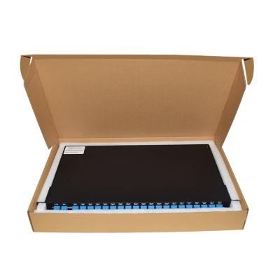 China 100Ghz 40CH Wavelength Division Multiplexer DWDM AAWG Mux Demux for sale