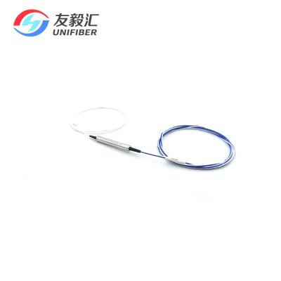 China 100Ghz Channel Spacing C45 1x2 Polarization Maintaining DWDM, PM1550 fiber With 900um loose tube, Slow axis working for sale