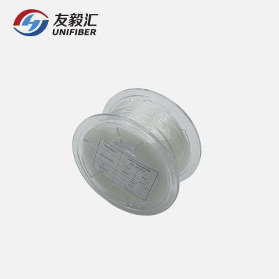 China 1.2mm G657B3 Nylon Invisible Transparent Fiber Optic Ftth Drop fiber to the room for sale