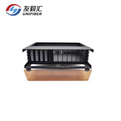 China 288 Port MPO/MTP Fiber Optic Patch Panel 3U 12x24 Fiber Cassettes LC OM3 OM4 for sale
