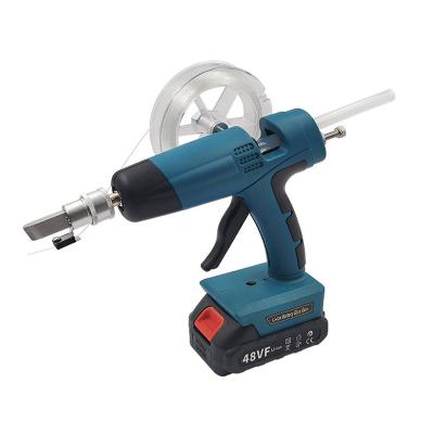 Cina FTTR 0.9mm Nylon Clear Invisible Fiber Optic Cable Hot Melt Glue Gun Tool Kit in vendita