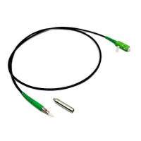 China Pullable Pushable Fiber Optic Patch Cord SC/APC Pre-connectorized FTTH Drop Cable Pulling/Pushing through the wall for sale
